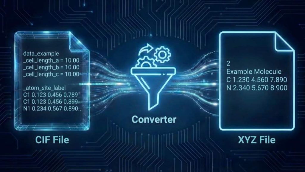 CIF to XYZ Converter | Free Online File Format Converter