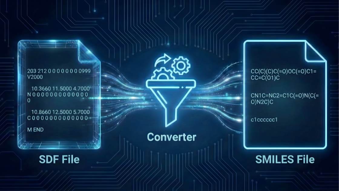 SDF to SMILES Converter | Free & Secure Online Tool