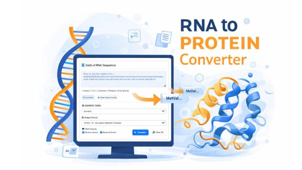 RNA to Protein Translator – Best Online RNA to Protein Converter